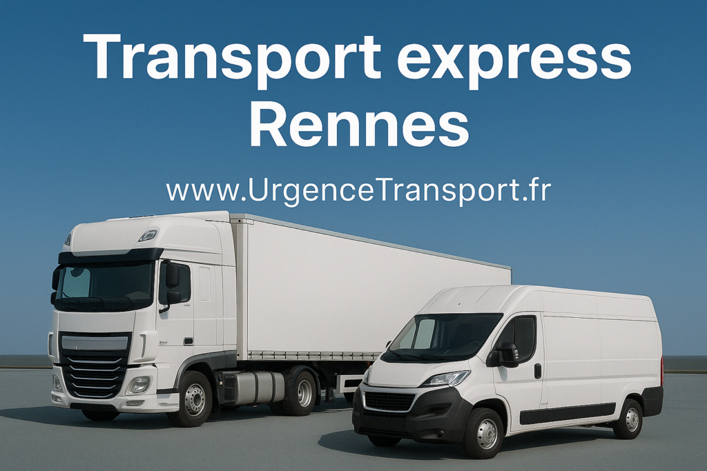Transport Express à Rennes | Livraison Rapide avec UrgenceTransport.fr